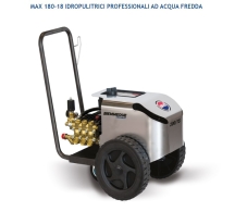 Idropulitrice Professionale ad Acqua Fredda Max 180/18